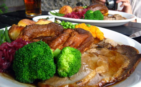 Delicious English food - ESL language studies abroad